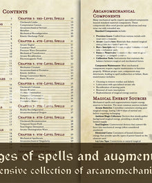 Codex Automatica: Mechanical Spells and Clockwork Augmentations