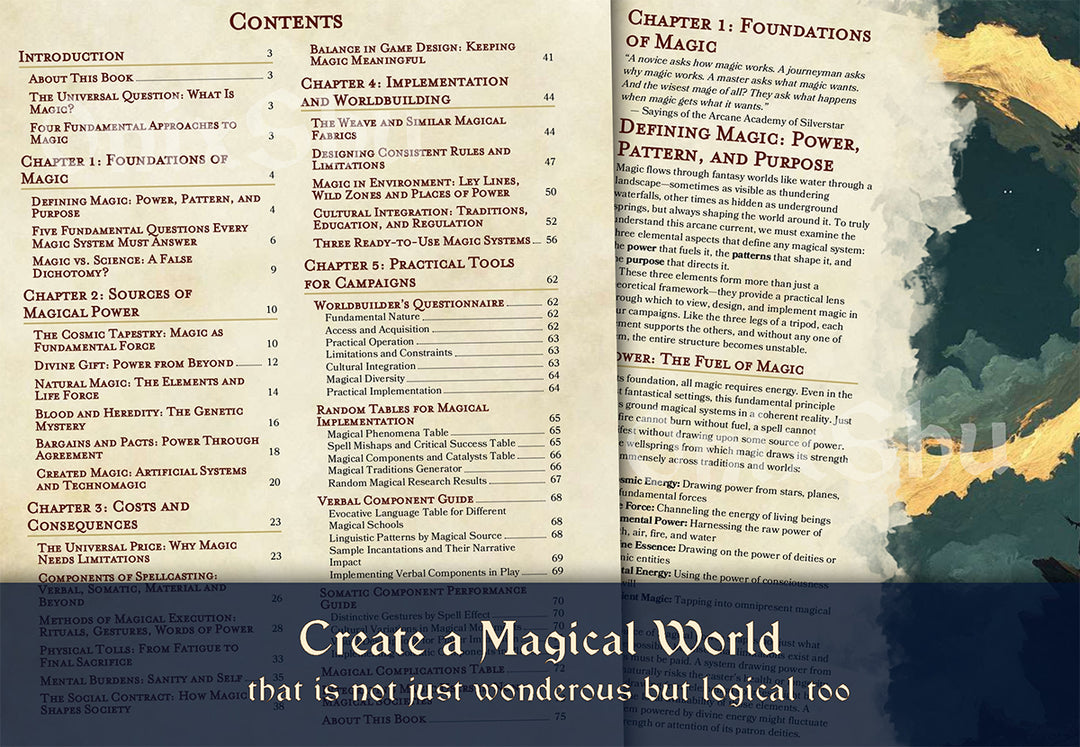 Arcane Foundations: The Definitive Guide to Building Believable Magic