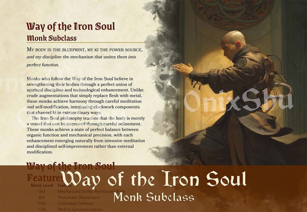 Codex Automatica: Seven Mechanical Subclasses