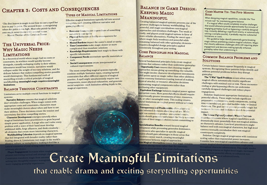 Arcane Foundations: The Definitive Guide to Building Believable Magic