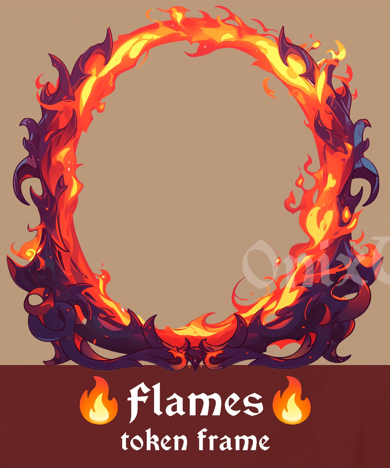DnD Token Frames - Digital Token Border - OnixShu